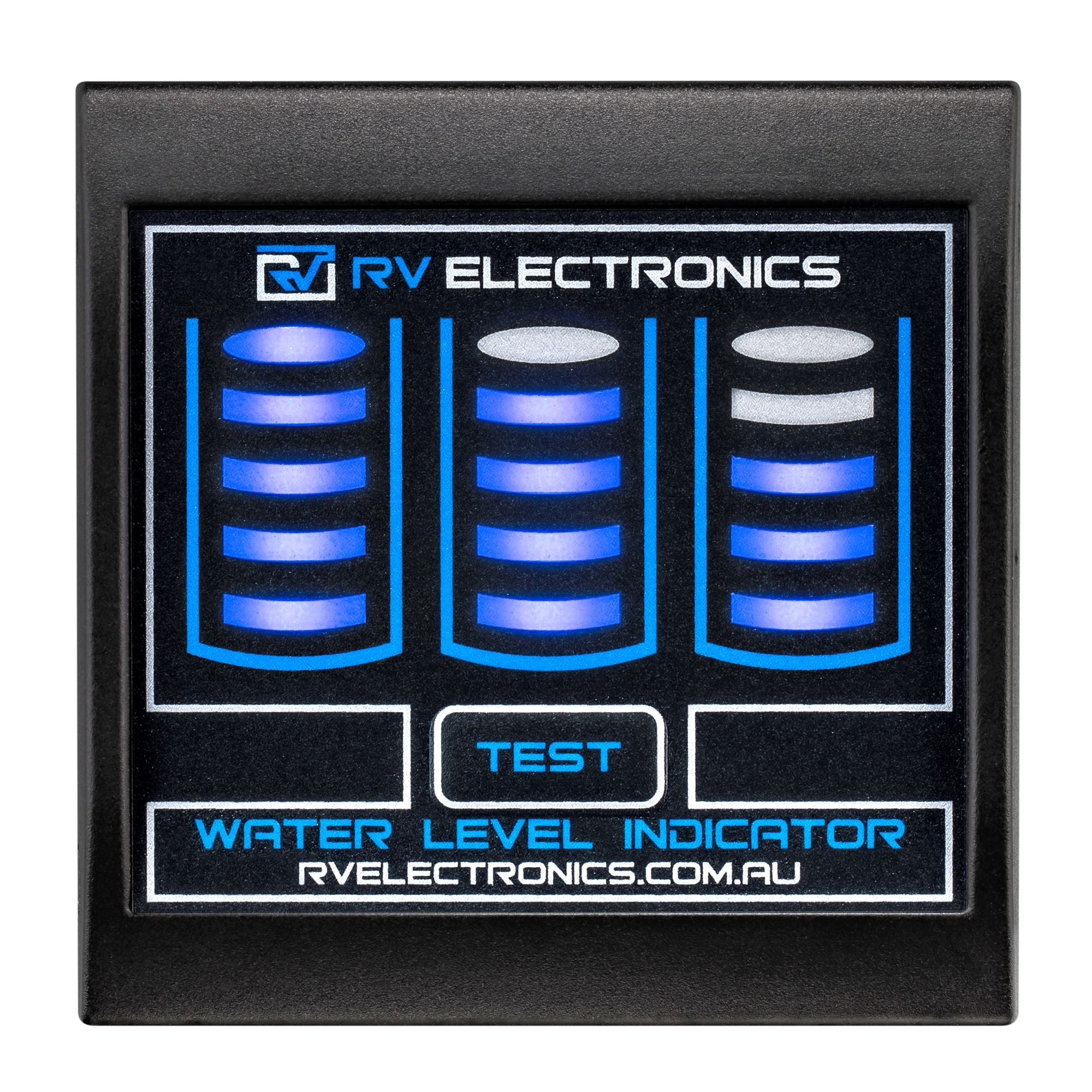 RV Electronics LED Triple Tank Water Level Indicator-Caravan/RV